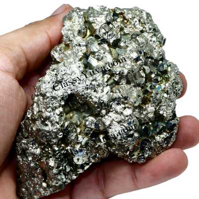 Natural Raw Geode Pyrite Stone
